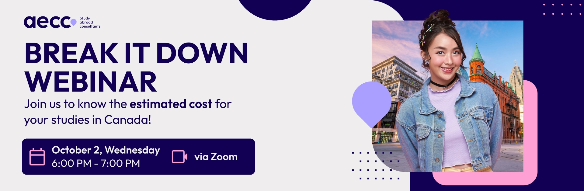 Study in CA: Break it Down Webinar